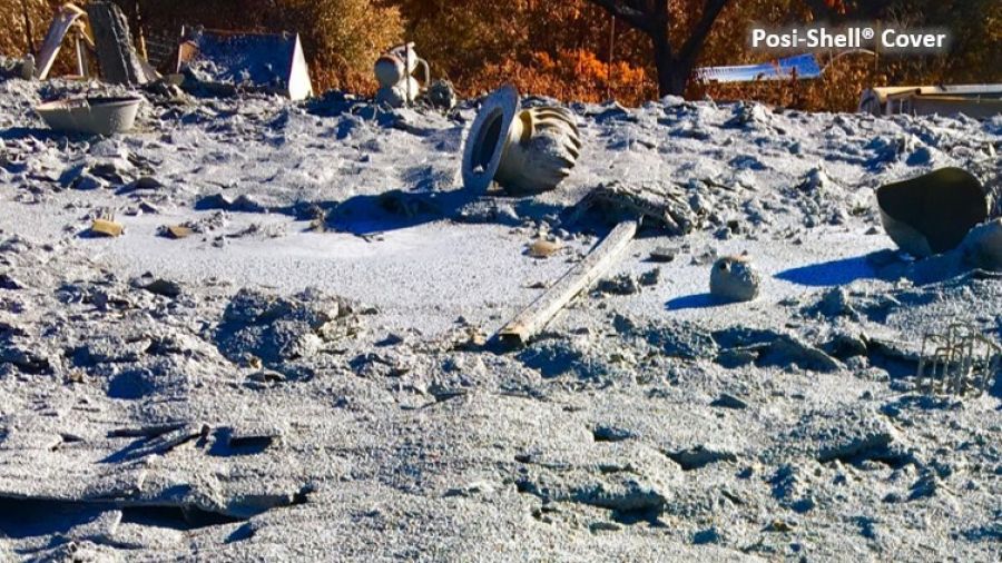 Wildfire Toxic Ash Containment - Disaster Response